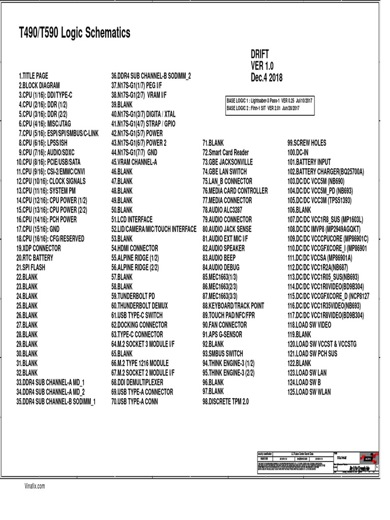 T490 T590 DRIFT NM-B901 v1.0 | PDF | Usb | Information And ...