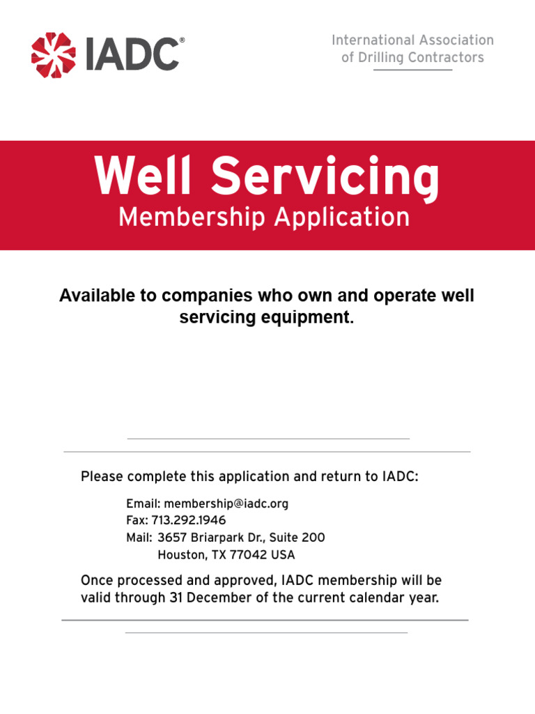 Well Servicing App | PDF