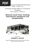 Q2 - LE - TLE 7 - Lesson 4 - Week 2 | PDF | Agriculture | Tillage