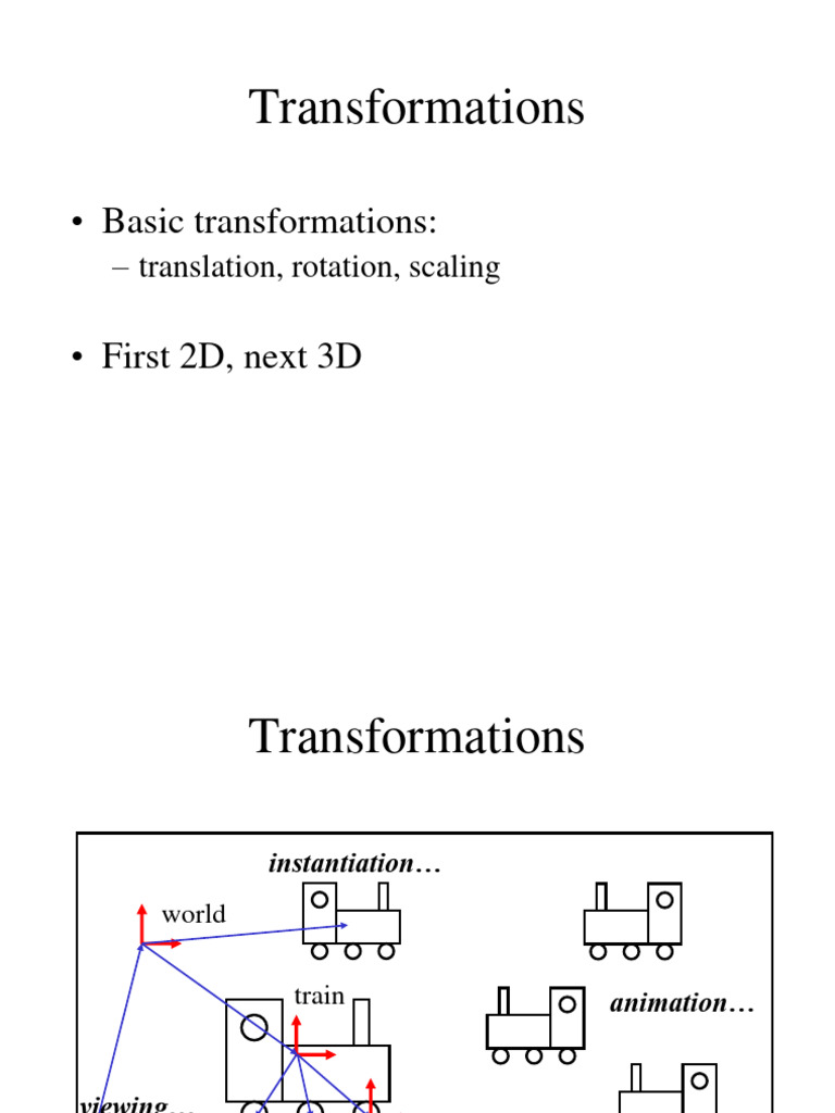 Lect2 ELL715 | PDF | Cartesian Coordinate System | Rotation