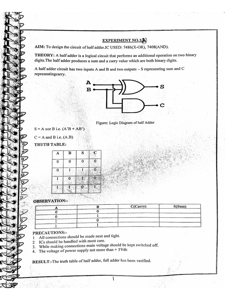 Lab Experiments of Coa Cse DS | PDF