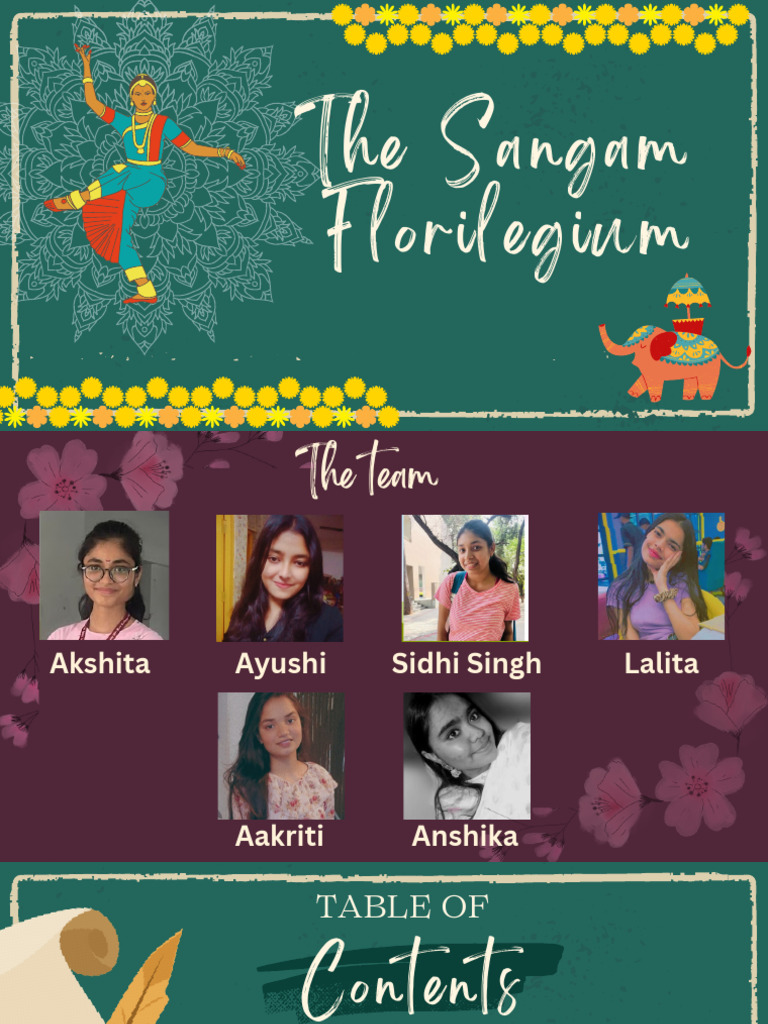 Presentation On Sangam Literature | PDF | Vishnu | Tamils