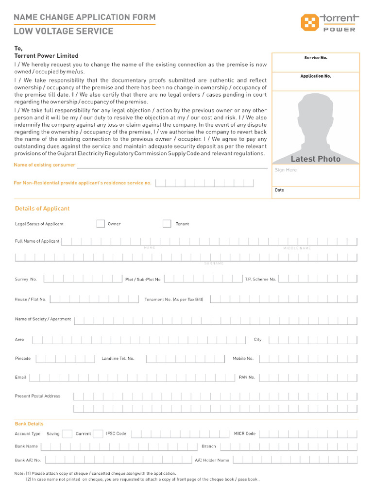 AHD-LT Name Change Requisition Form1 | PDF