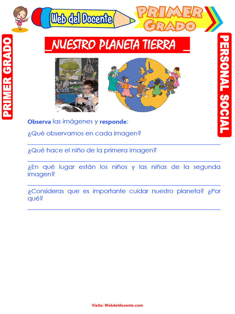 Cuidemos Nuestro Planeta Tierra | PDF