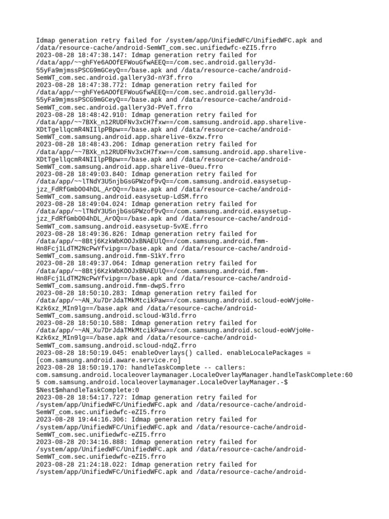 Lom Log | PDF | Android (Robot) | Android (Operating System)