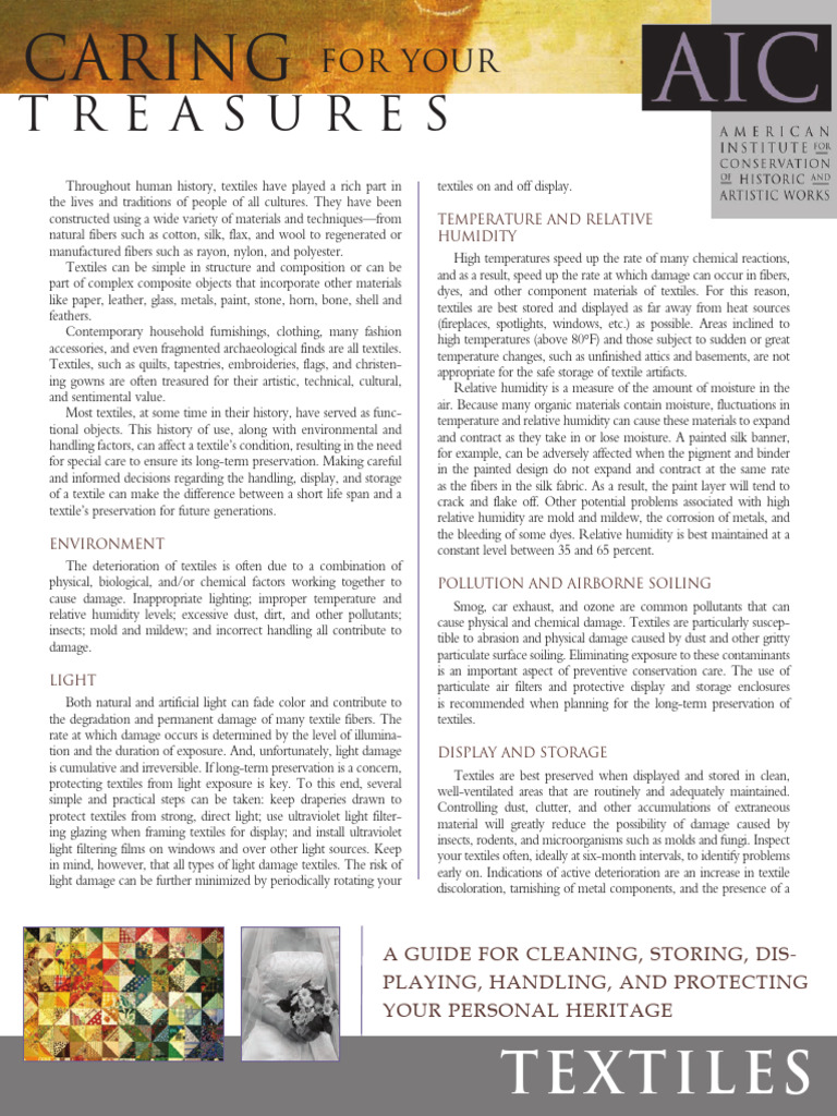 Textile | PDF | Textiles | Dust