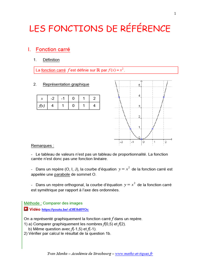 19 Fonctions Reference M | PDF