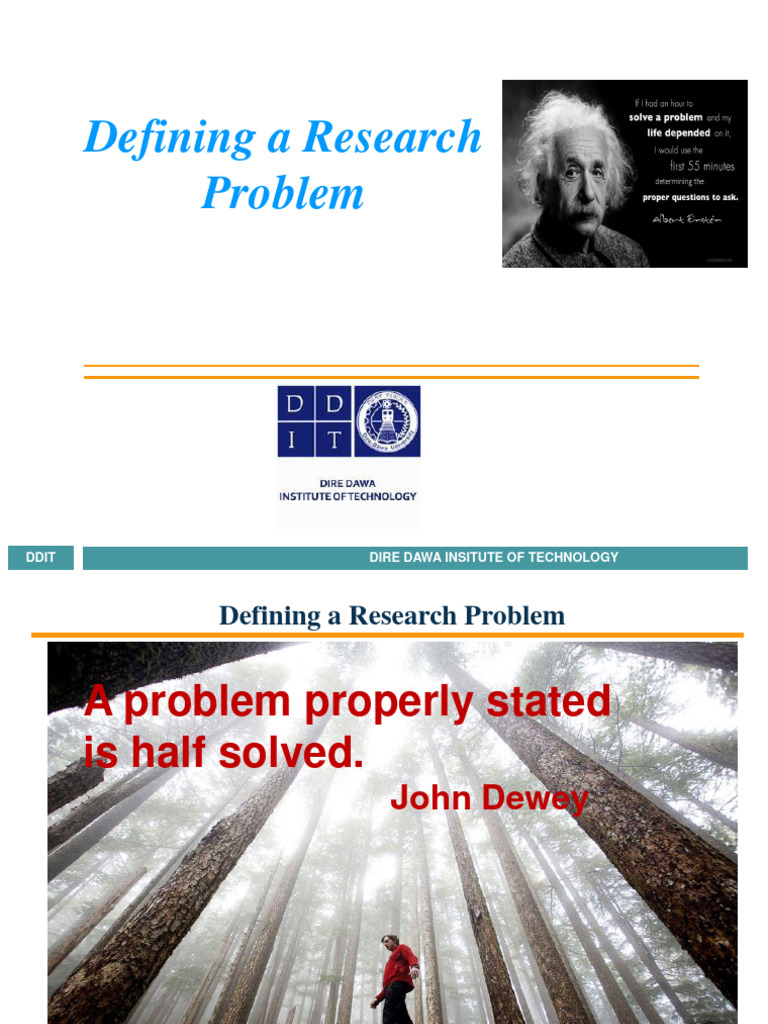 2 Research Methodology Defining The Research Problem and Research | PDF
