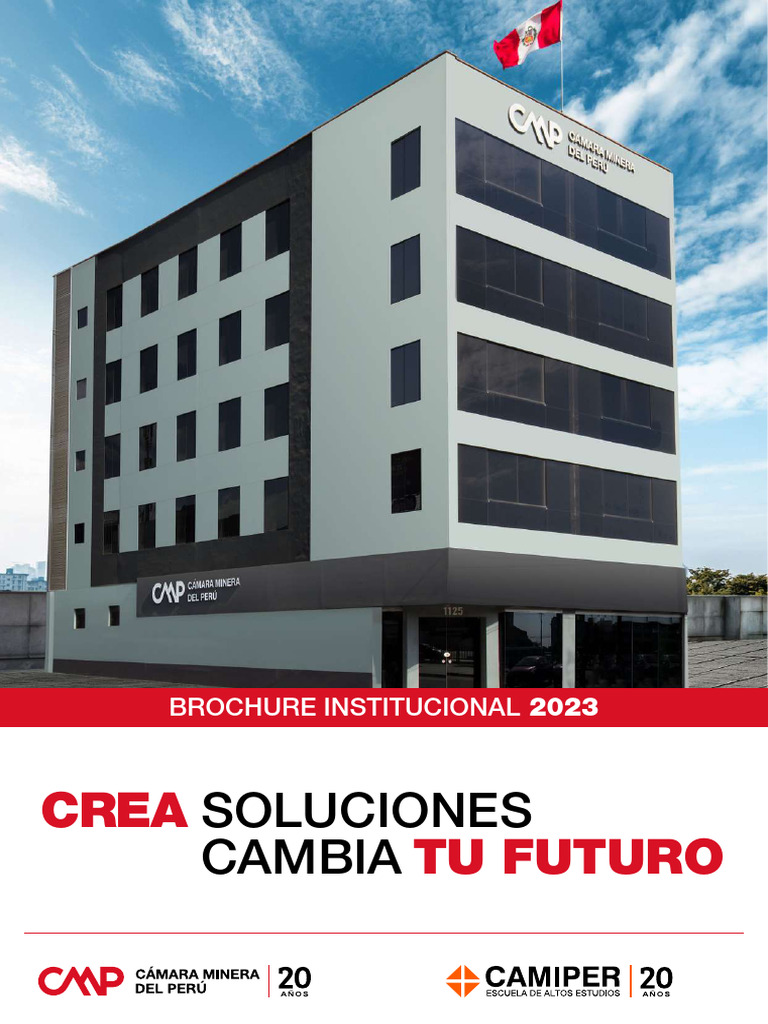 Brochure Institucional CMP 2023 | PDF | Perú | Minería
