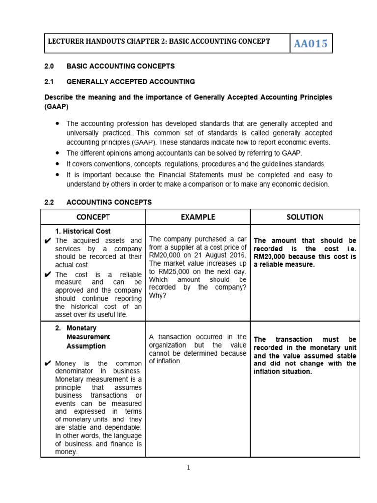 Chapter 2 Answer Notes Aa015 | PDF | Investing | Private Sector
