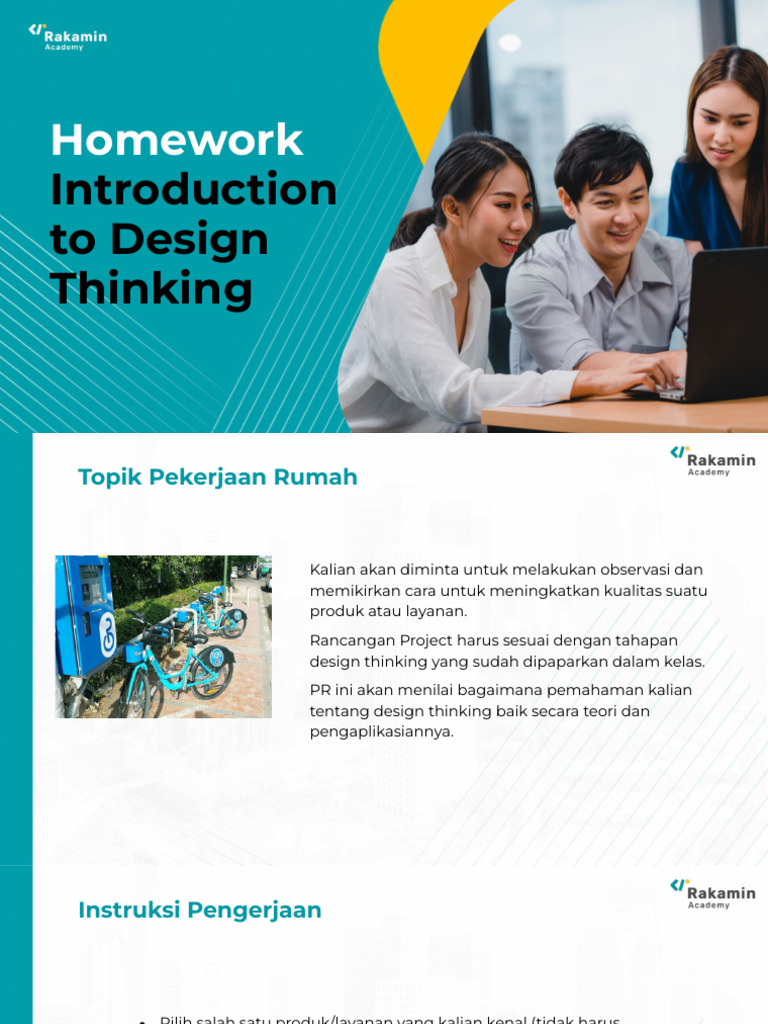 Homework Introduction To Design Thinking | PDF