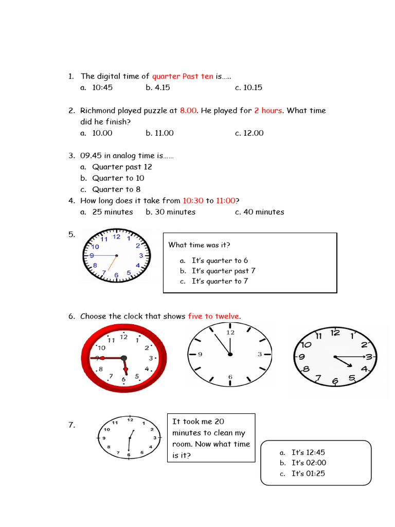 Review Math Richmond | PDF