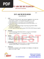 Construction Agreement - Tamil | PDF
