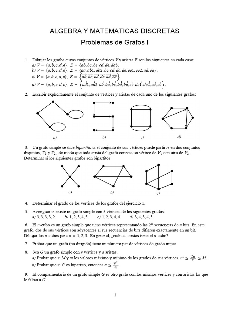 Problemas de Grafos | PDF