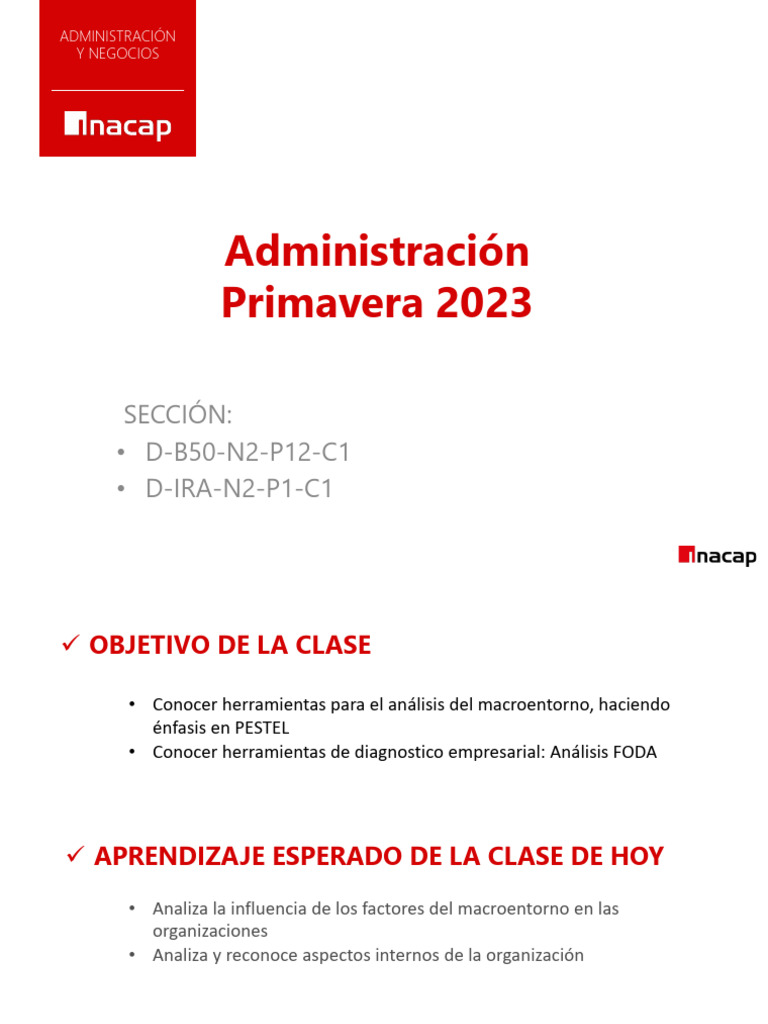 CLASE 04 - Analisis Macro y Micro Entorno | PDF