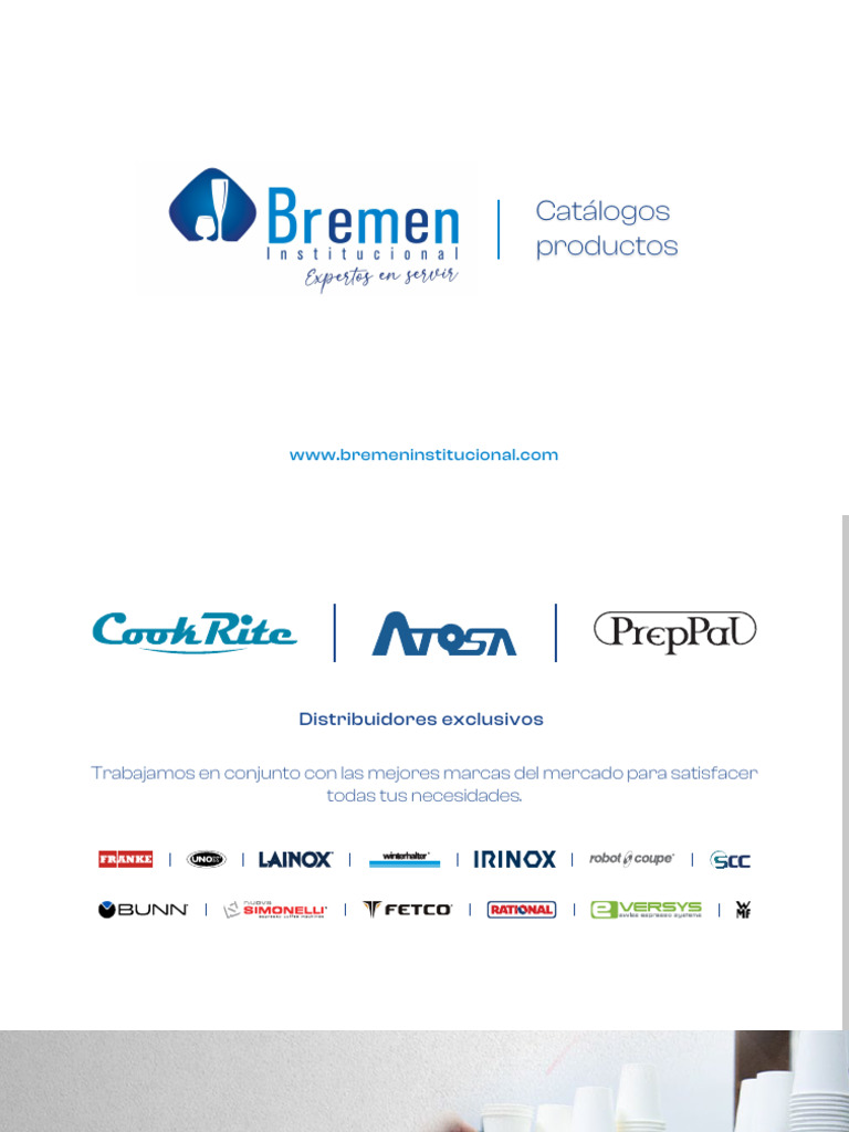 Catalogo Equipos Bremen Institucional 2023 | PDF
