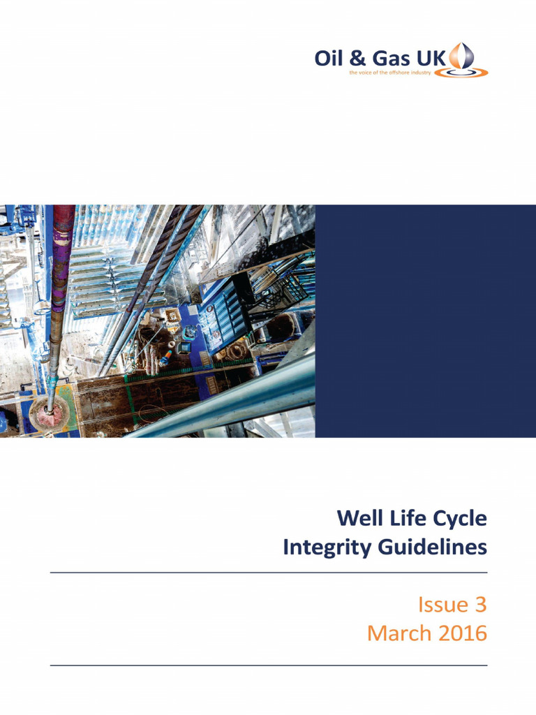 Well Life Cycle Integrity Guidelines | PDF