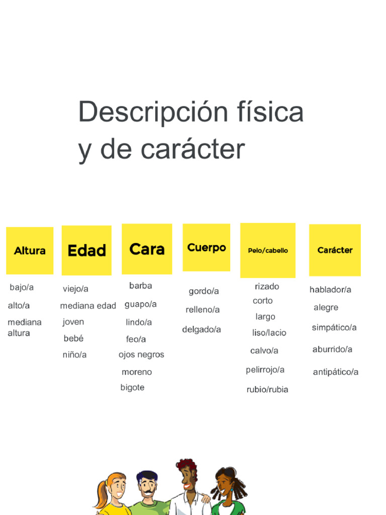 Descripciones Físicas | PDF