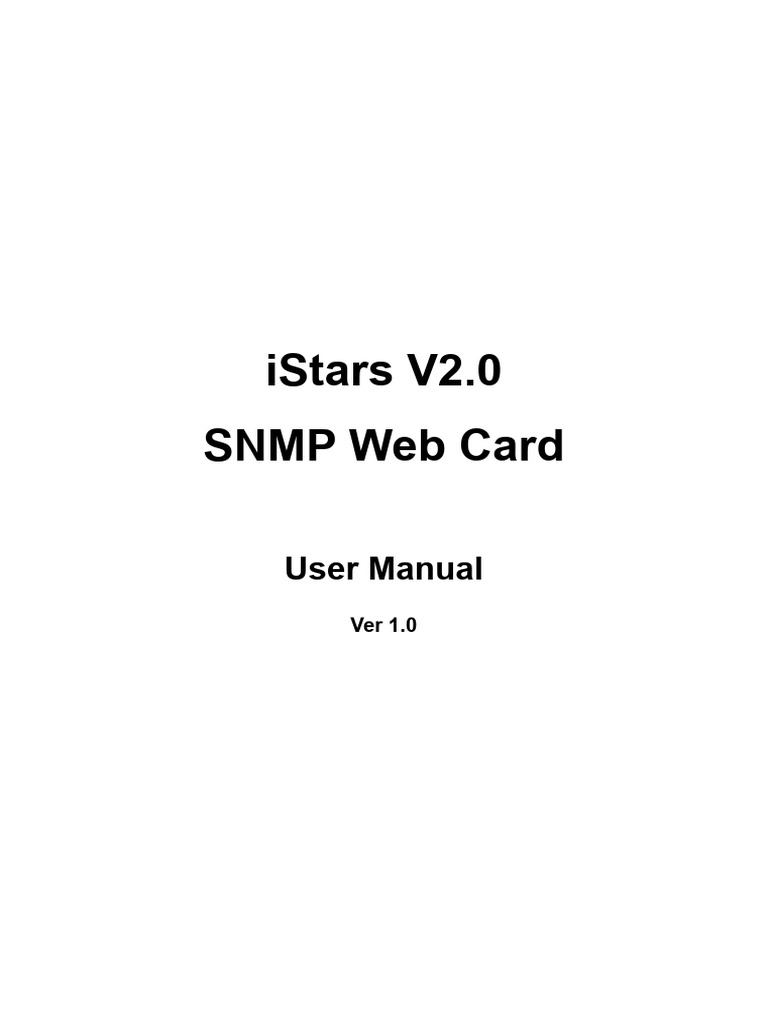 iStarsV2 0 User Manual EN | Download Free PDF | Domain Name System | Proxy Server