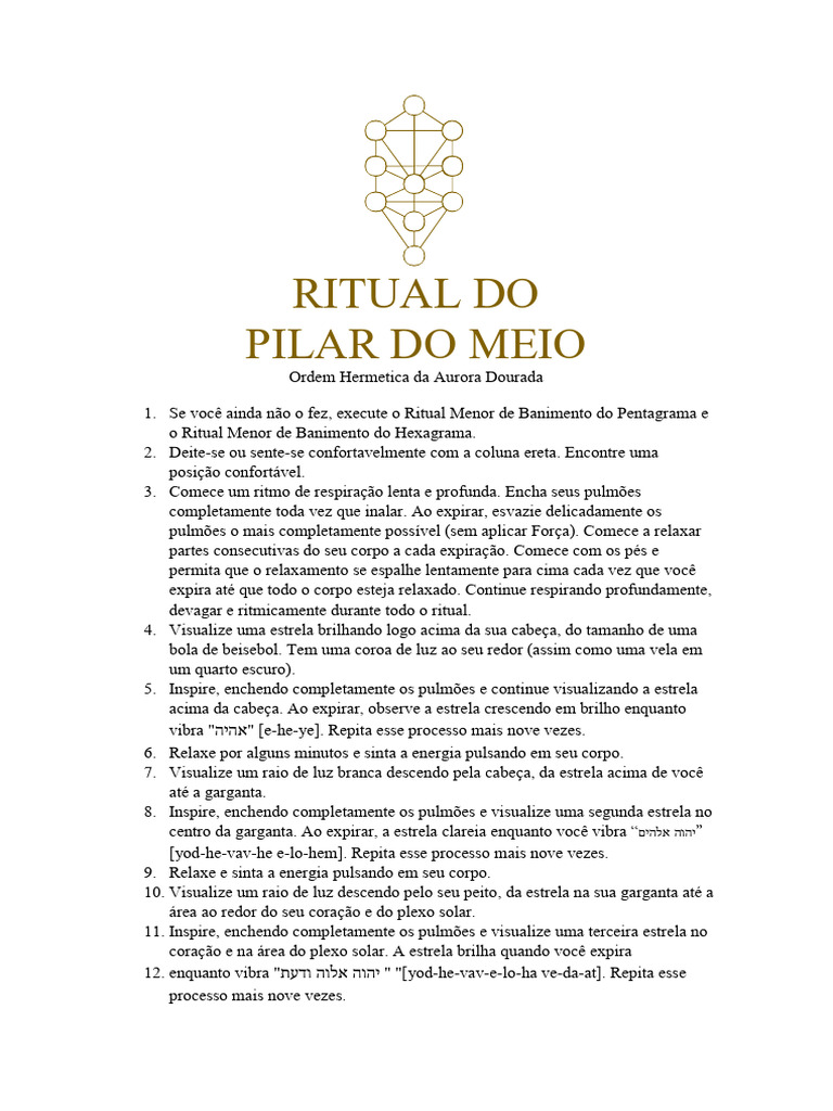Pilar Do Meio Robson Belli | PDF