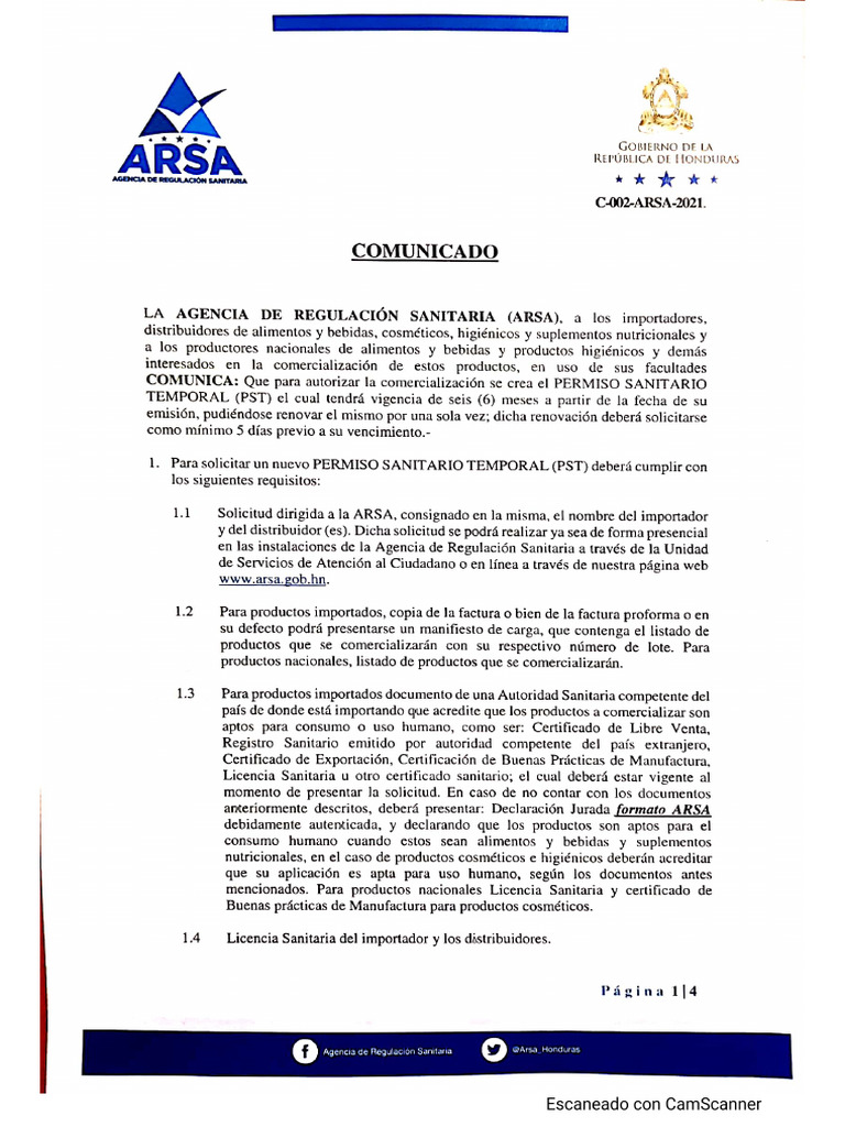 comunicado PST | PDF