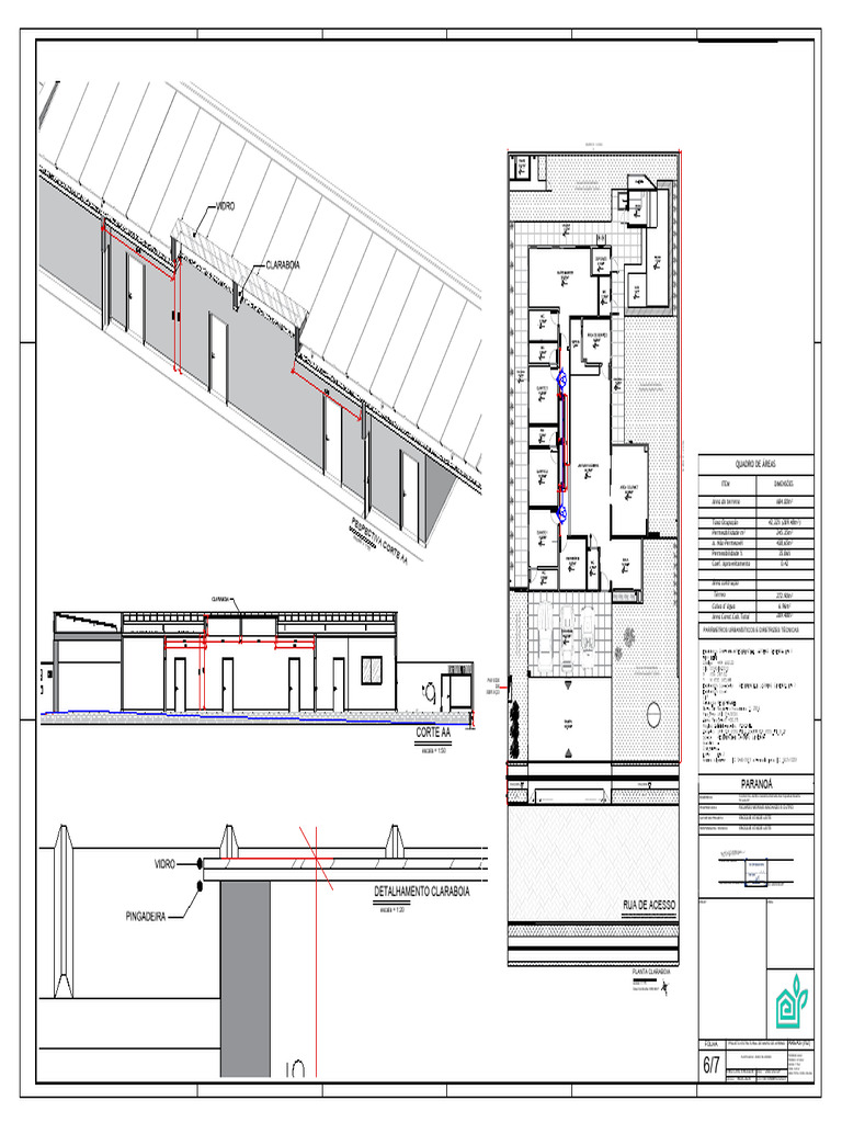Projeto Claraboia Casa MR | PDF