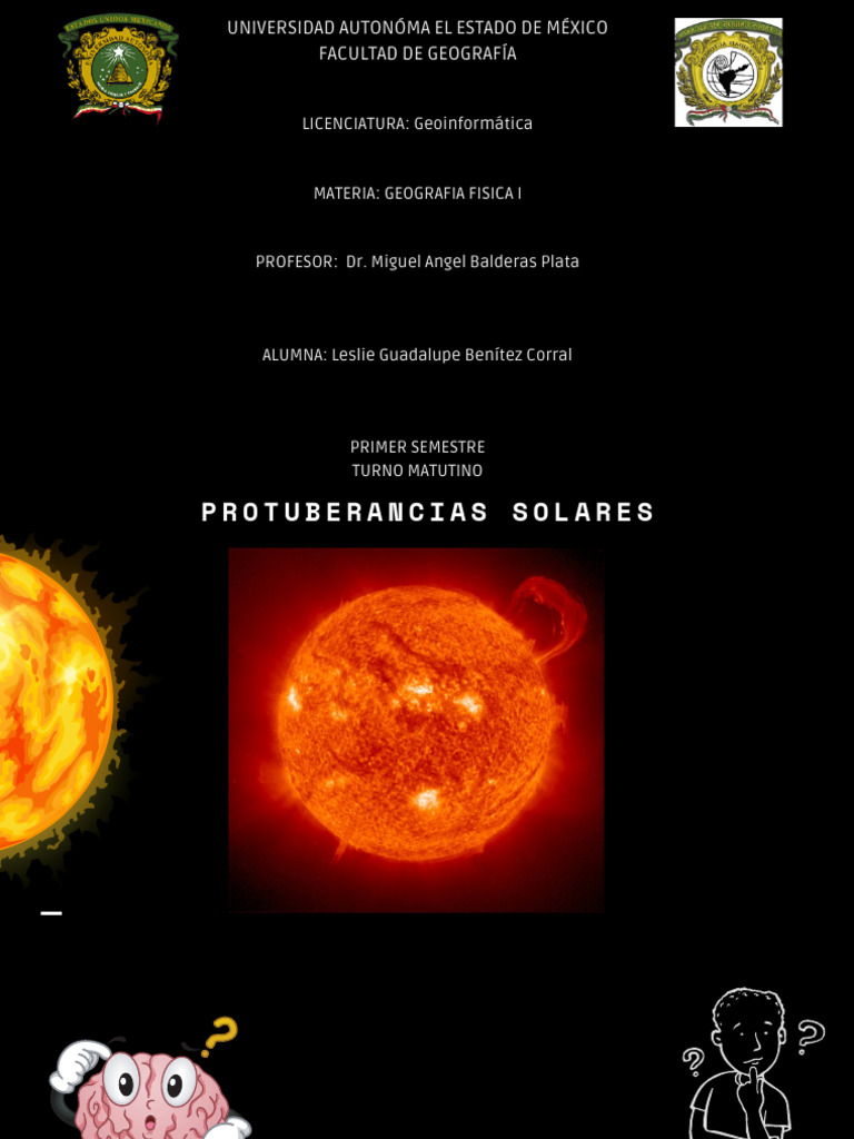 Protuberancias Solares | PDF