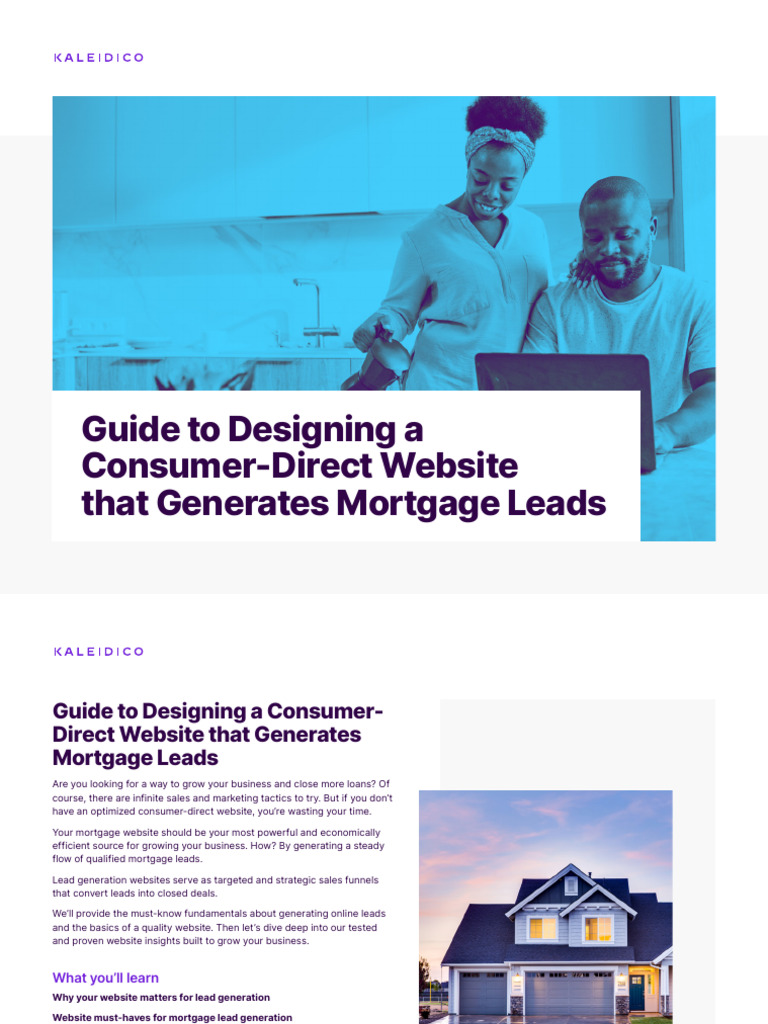 Lead Generation Web Design | PDF