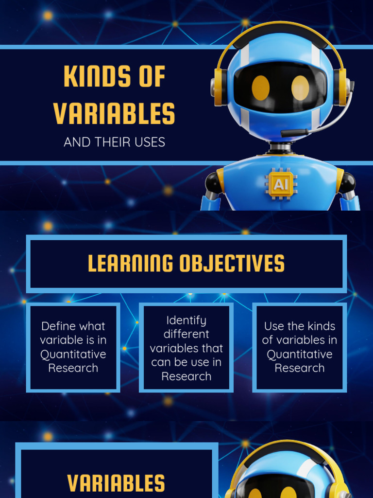 VARIABLES | PDF | Dependent And Independent Variables | Variable ...