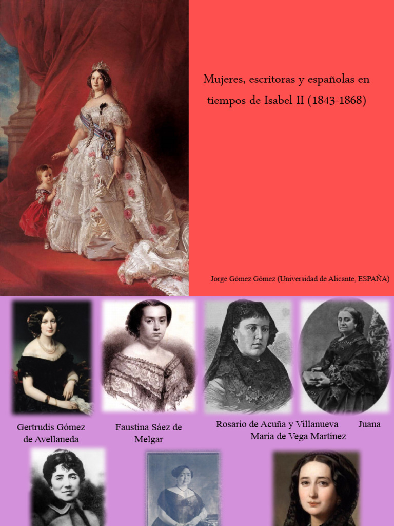 Mujeres y Escritoras | PDF | Españoles | Escritores españoles