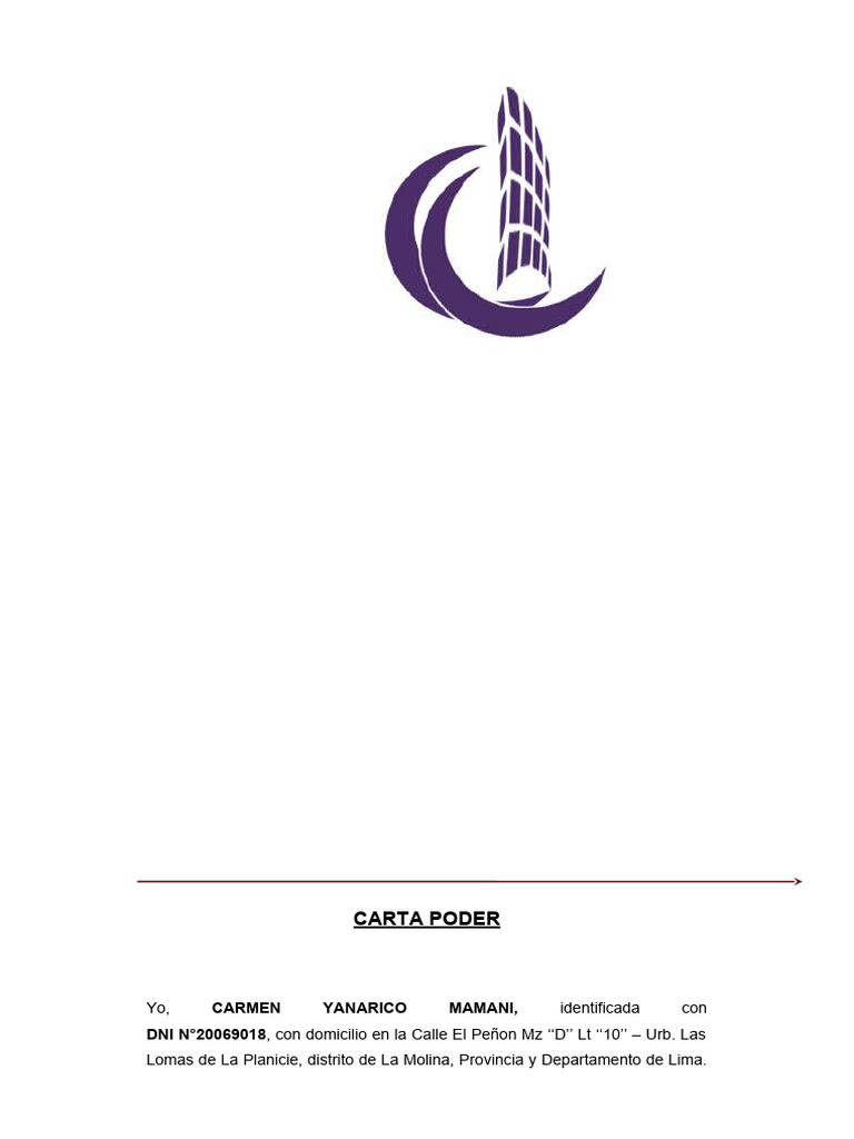 Carta Poder | PDF