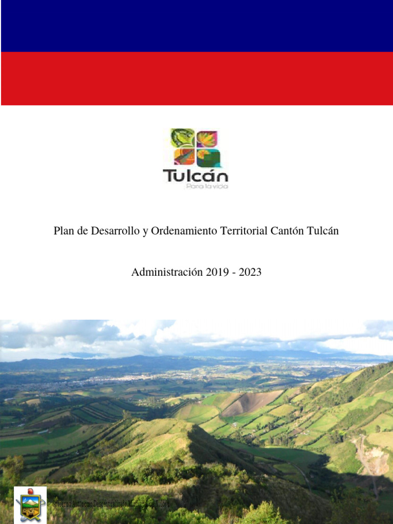 Pdot Cantón Tulcán 2020 - 2023 - Final | PDF