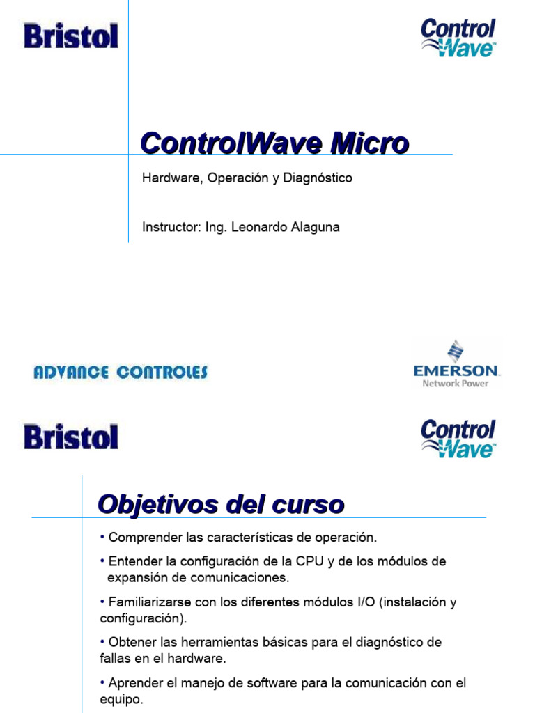 Manual ControlWave Micro: Hardware y Configuración | PDF