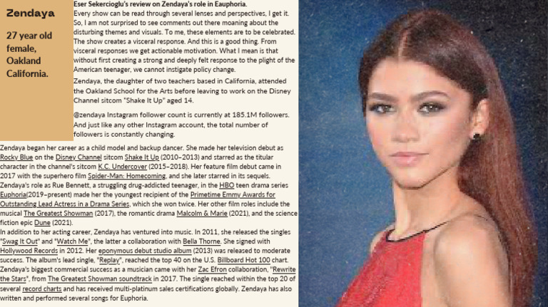 Zendaya | PDF