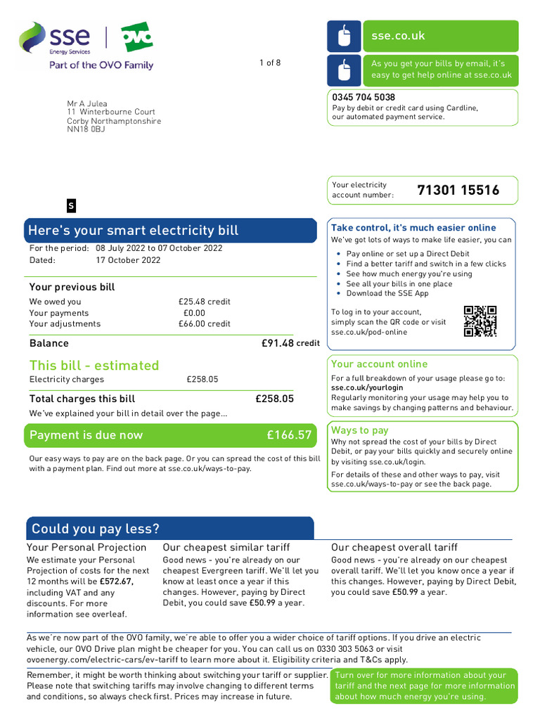 OVO Statement 22891260650174704 | PDF | Credit Card