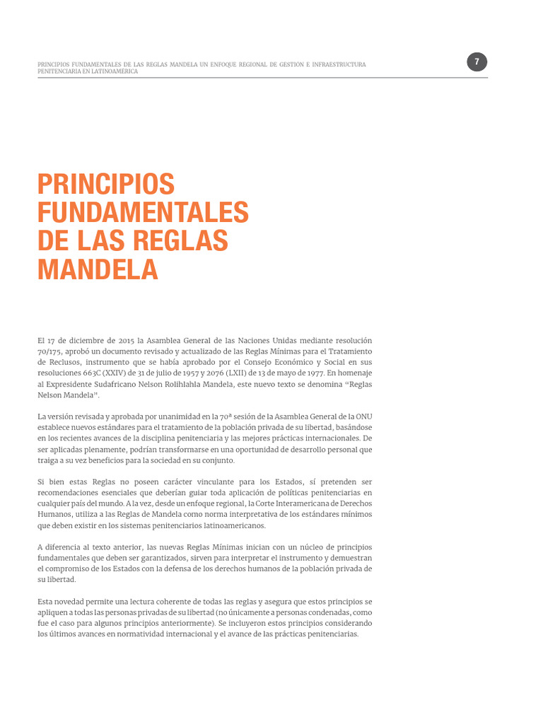 Guia de Aplicacion Reglas Mandela | PDF | Prisión | Infraestructura