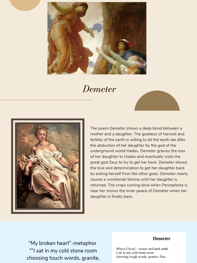 Demeter | PDF