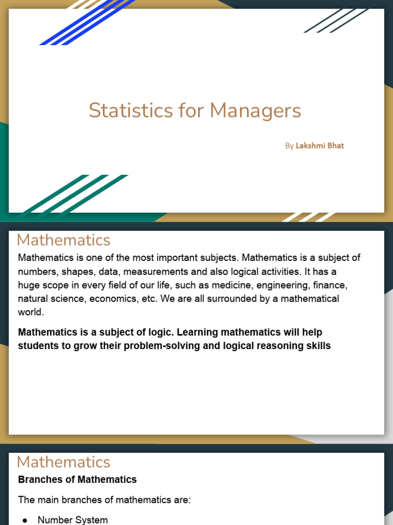 Main Branches of Mathematics Explained | PDF | Numbers | Mathematics