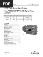 FieldVue DVC6200 Bulletin | PDF | Actuator | Instrumentation