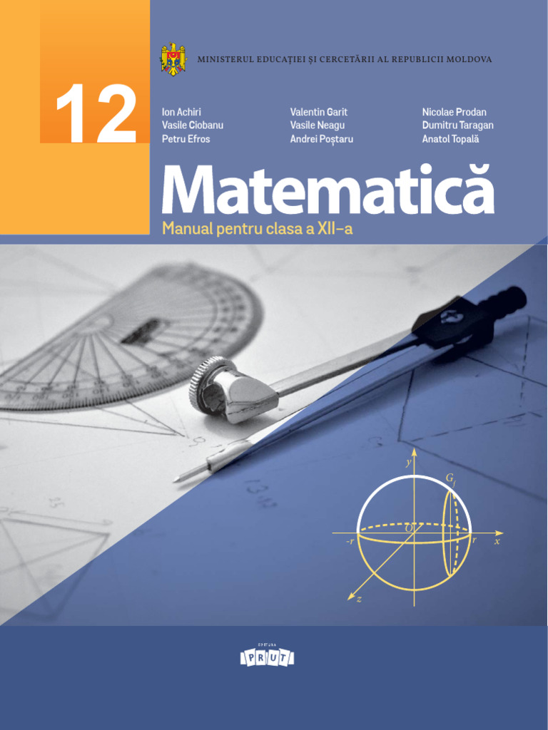 XII - Matematica (A. 2023, Limba Romana) | PDF
