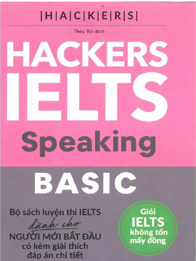 .Hackers Ielts Speaking Basic | PDF