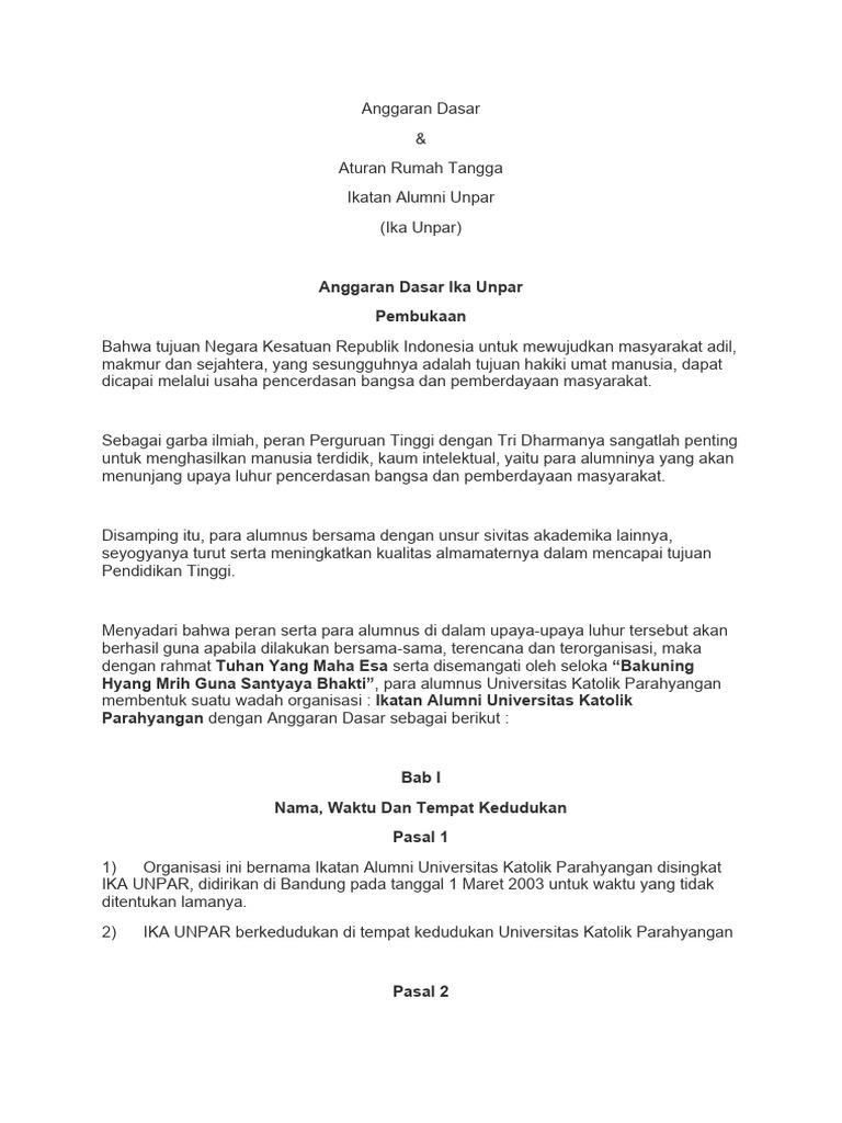 AD ART IKA Unpar | PDF