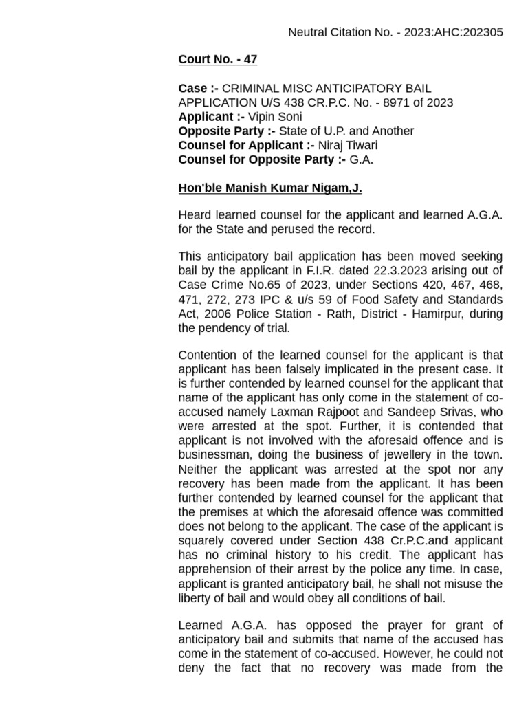 Abail (A) 8971 2023 | PDF