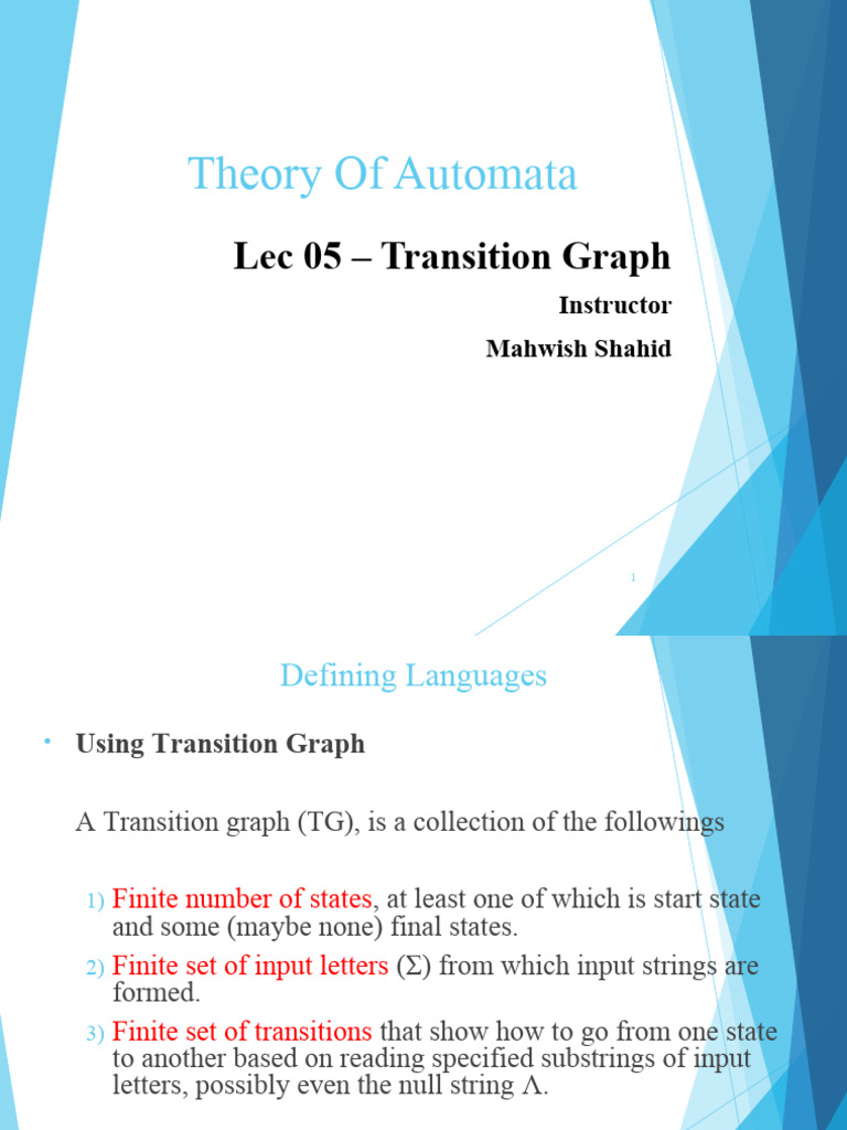 Lec 05 - TG | PDF Lec 05 - TG | PDF