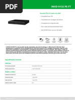Datasheet iNVD 3032 | PDF | HDMI | Endereço de IP
