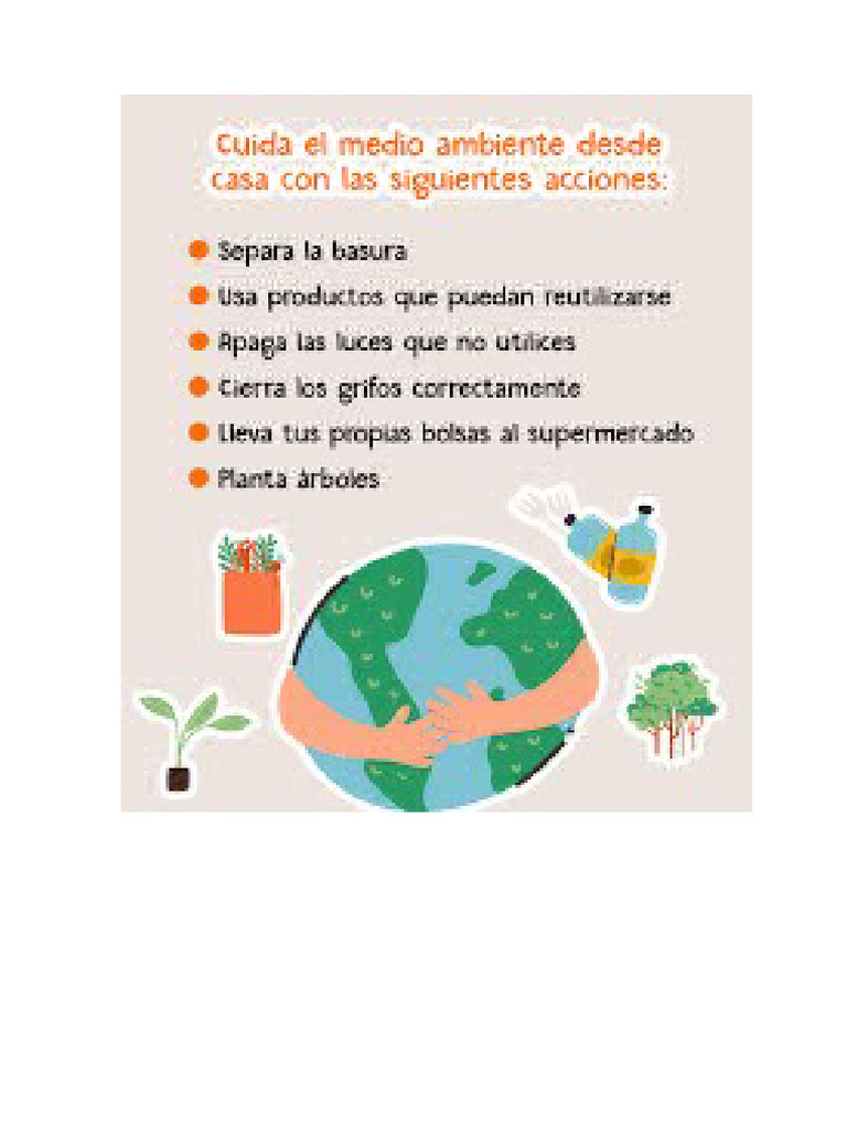 Cuidar El Medio Ambiente | PDF