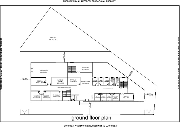 Ground Floor Plan Dispensary R1 | PDF