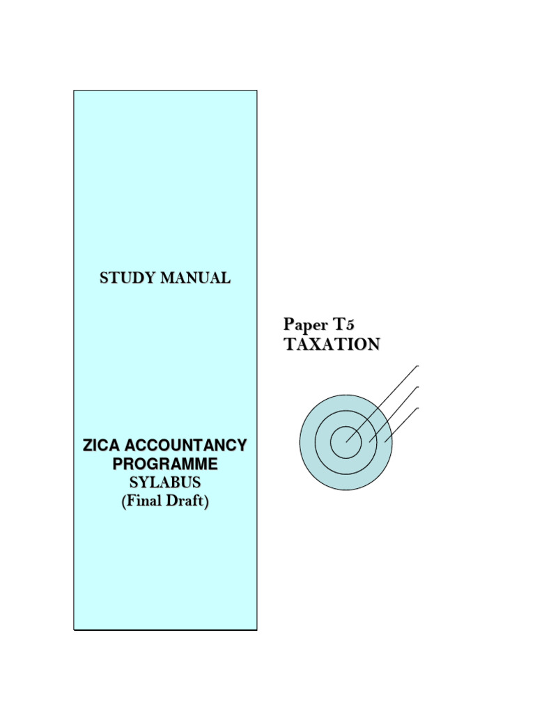 Taxation Manual 1 | PDF | Taxes | Tax Deduction