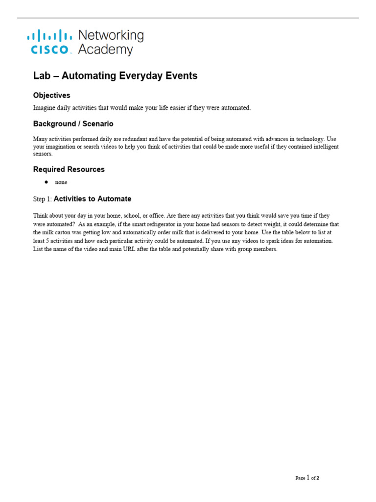 Automate Your Daily Tasks | PDF