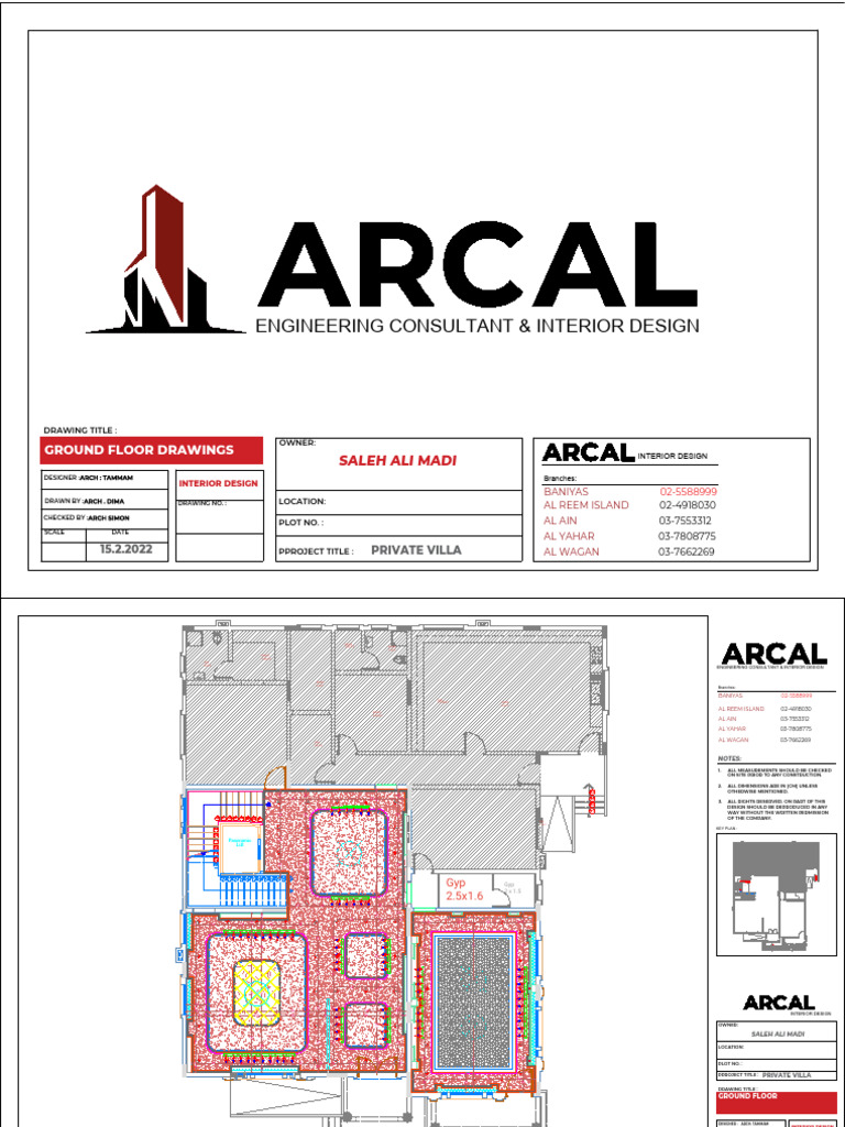 Saleh Ali Madi - Ceiling - Layout | PDF